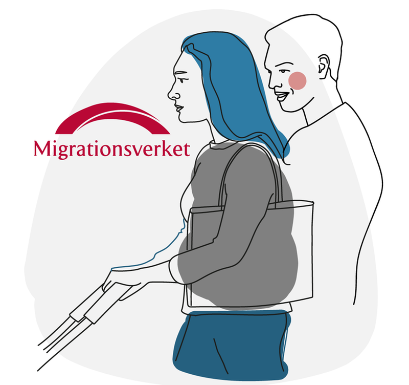 Väntar på beslut om uppehållstillstånd för att bo med någon i Sverige ...
